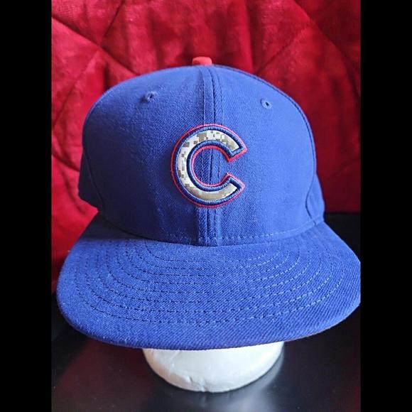 New Era | Other | Rare Chicago Cubs Digital Camo Logo 595 New Era Blue ...